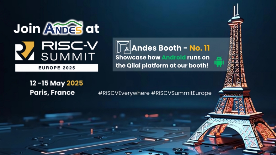 Andes Technology Showcases RISC-V AI Leadership at RISC-V Summit Europe ...