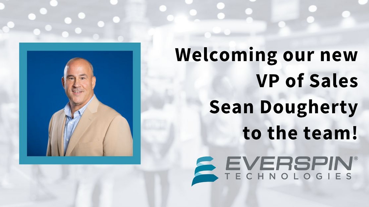 Everspin Appoints Sean Dougherty Vice President of Sales