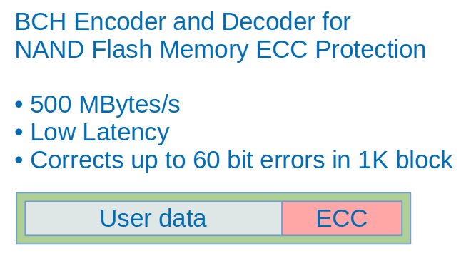 IPrium releases BCH Encoder and Decoder