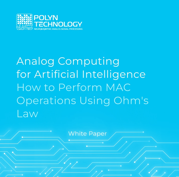 POLYN Technology White Paper Looks at Analog Computing for AI