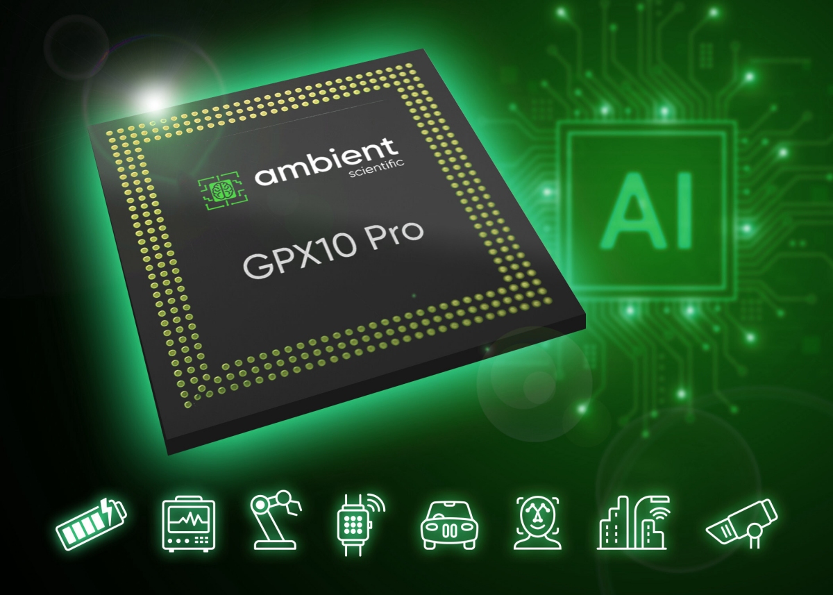 Ambient Scientific AI-native processor for edge applications offers ...